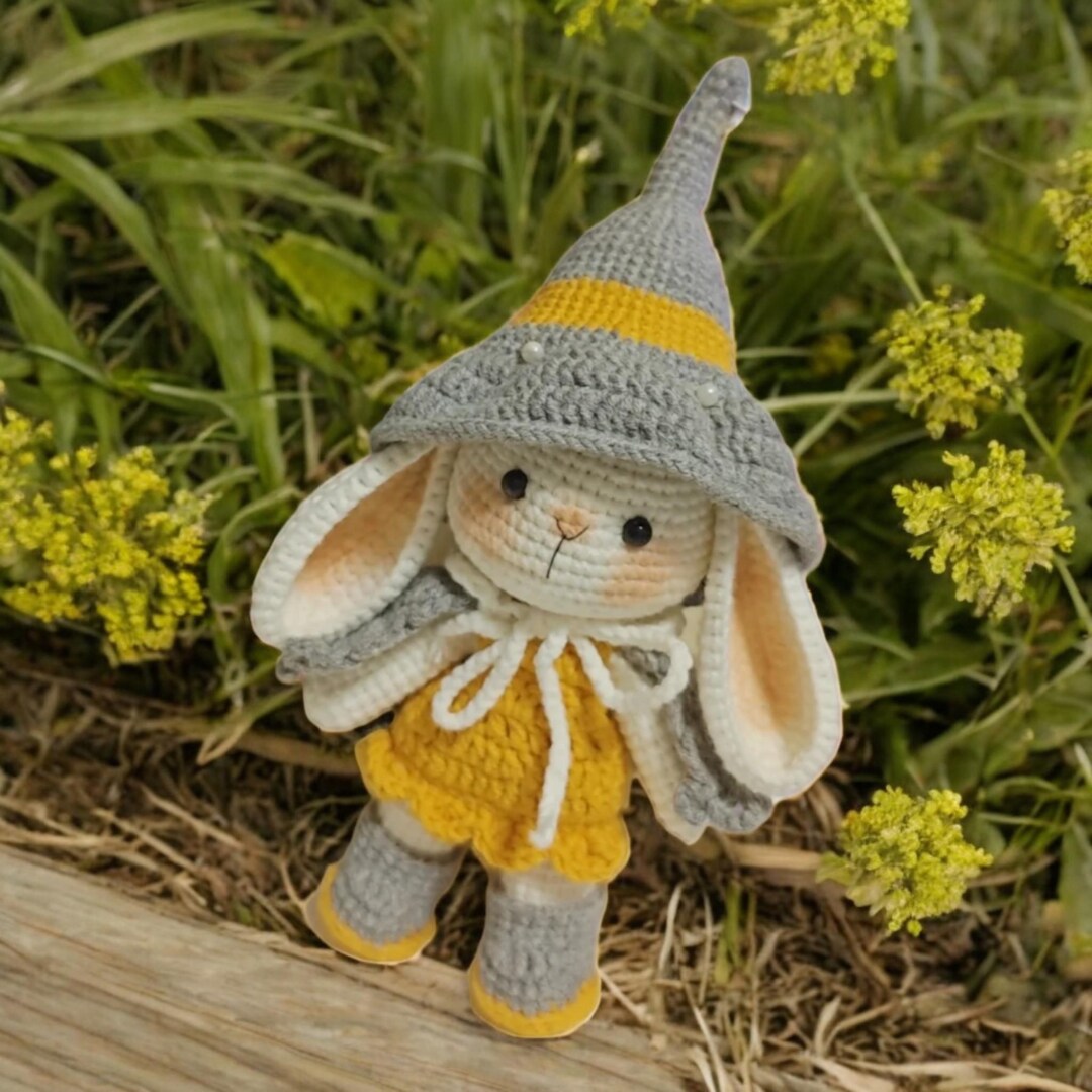 Crochet Pattern Bunny Rabbit, Amigurumi Easter Plush Bunny Tutorial ...