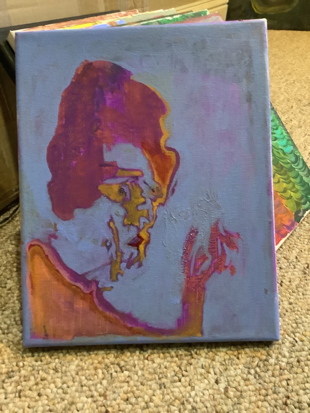The Allegory of the Hands Mind. Painting Art Acrylic Wall Art Decor ...