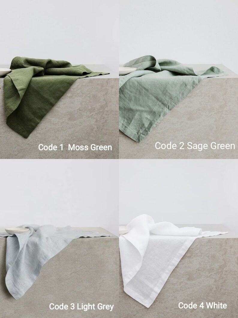 100 Pack Dye Color Cotton Napkin, Washable Wedding Napkins Washed ...