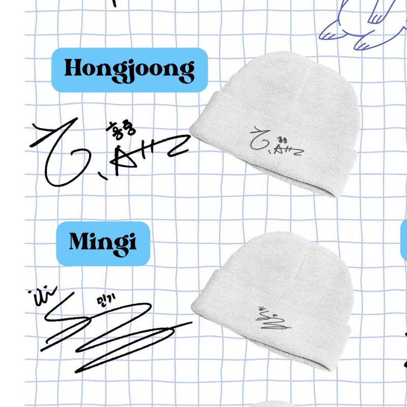 Ateez Signature - Etsy