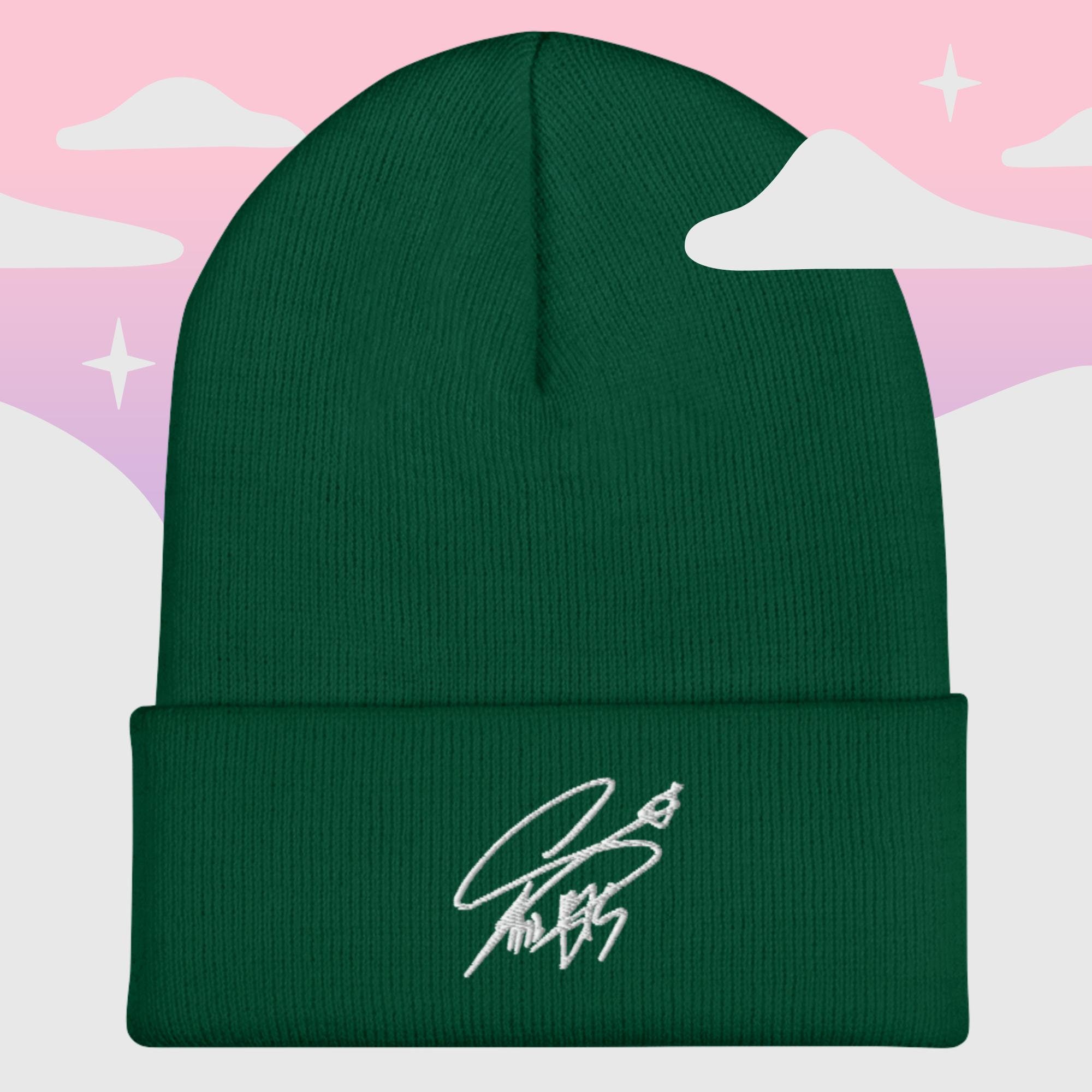 BTS Suga Signature Merch Beanie Lowkey Aesthetics - Etsy