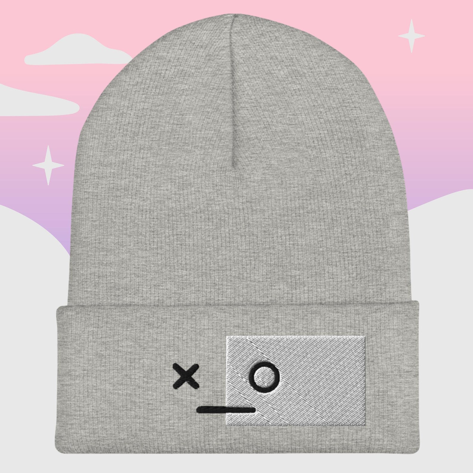 BT21 Embroidered Beanies | BTS Embroidery | Cuffed Knit Headwear | Cute ...