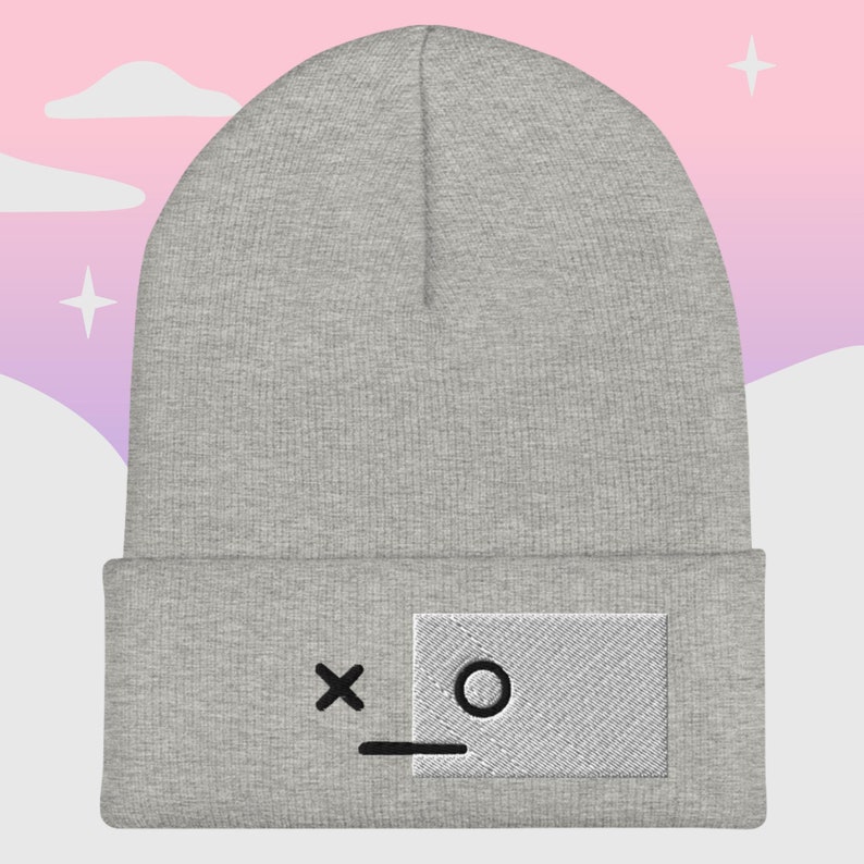 BT21 Embroidered Beanies | BTS Embroidery | Cuffed Knit Headwear | Cute ...
