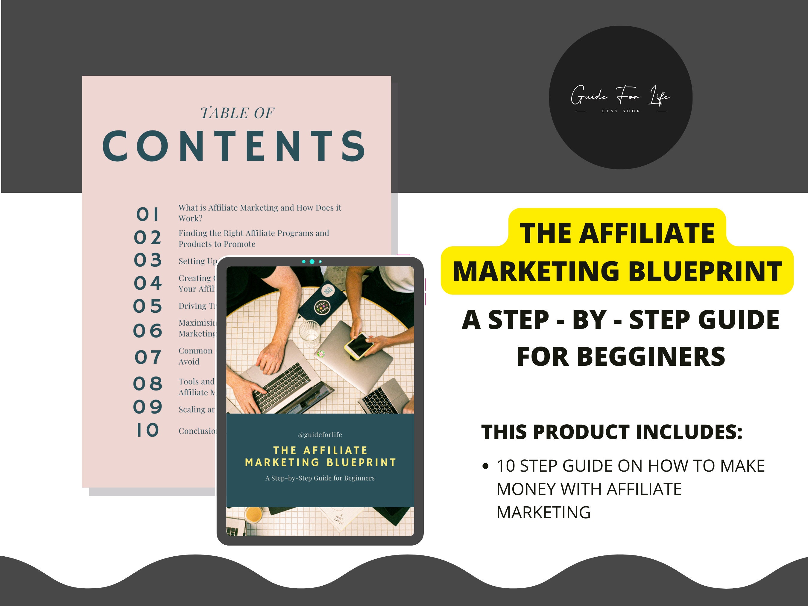 The Affiliate Marketing Blueprint: A Step-by-step Guide for Beginners Digital Guide Make Money ...