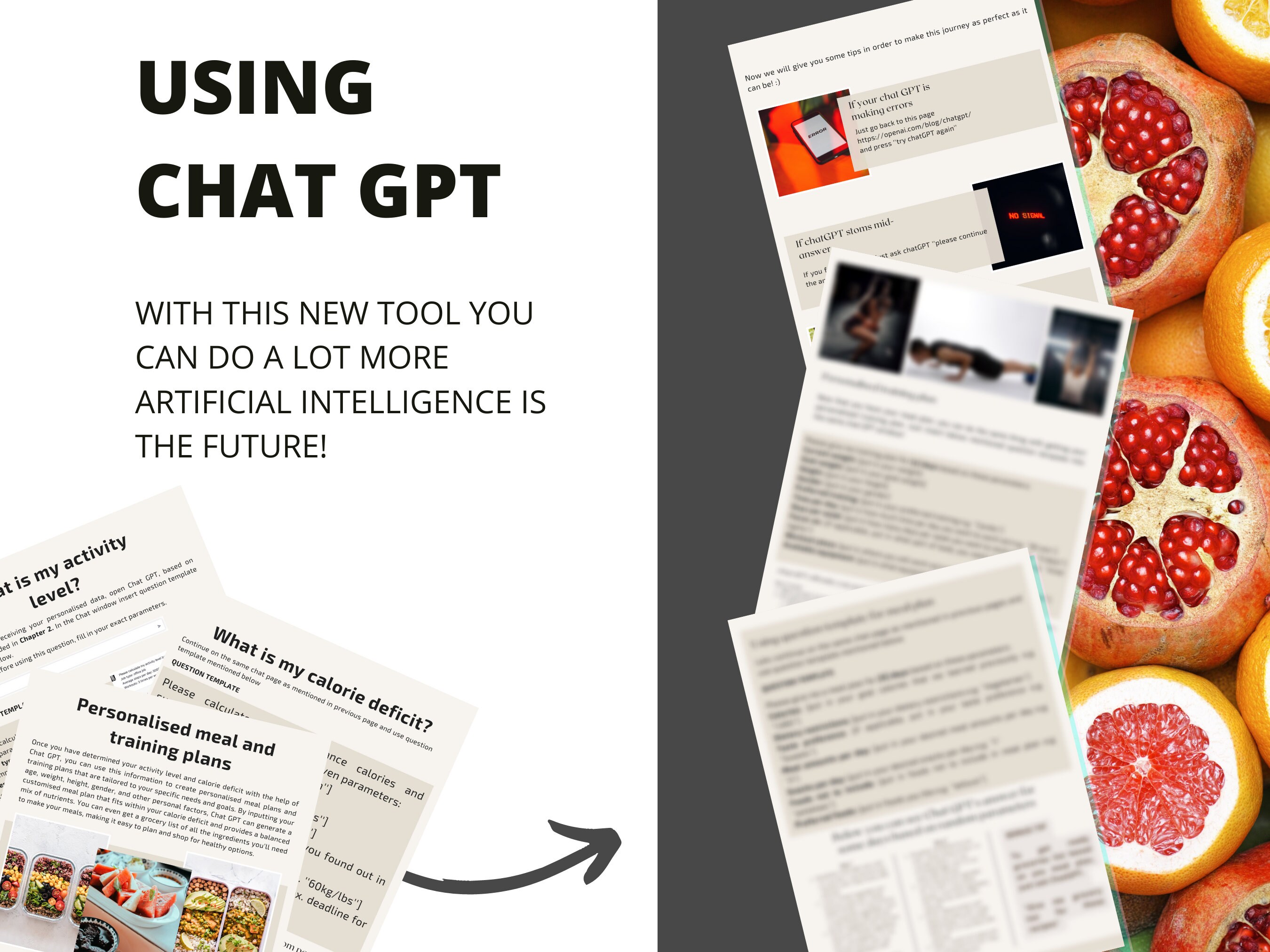 Ultimate Guide on How to Make Weight Loss Plan Using Chat GPT - Etsy