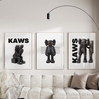Kaws Poster - Etsy
