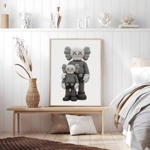 Hypebeast Toys Poster Set of 3, Hypebeast Figure Printable Wall Art ...