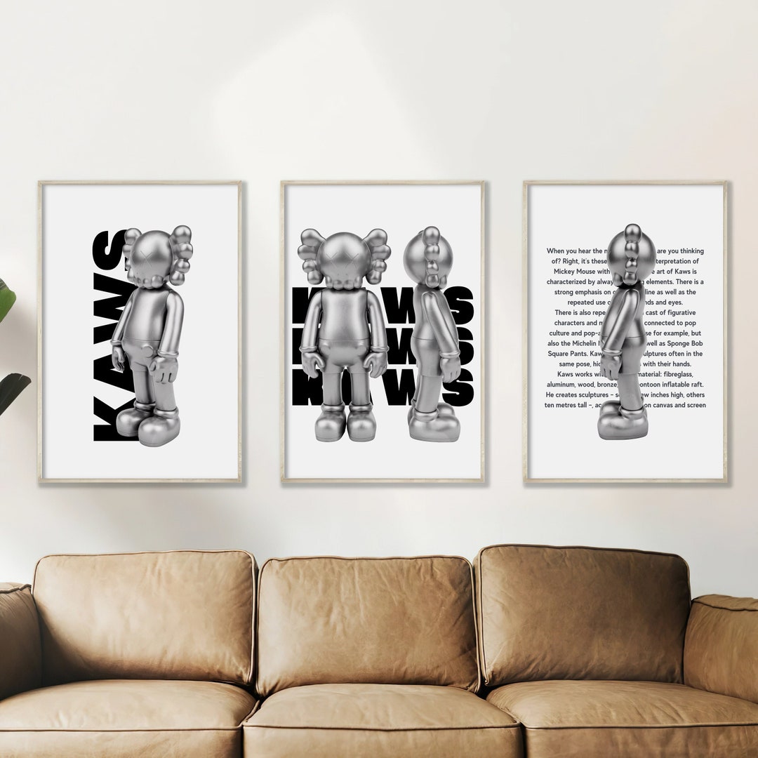 Hypebeast Toys Poster Set of 3 Hypebeast Figure Printable - Etsy