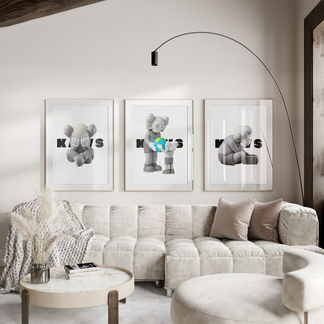 Hypebeast Toys Poster Set of 3, Hypebeast Figure Printable Wall Art ...