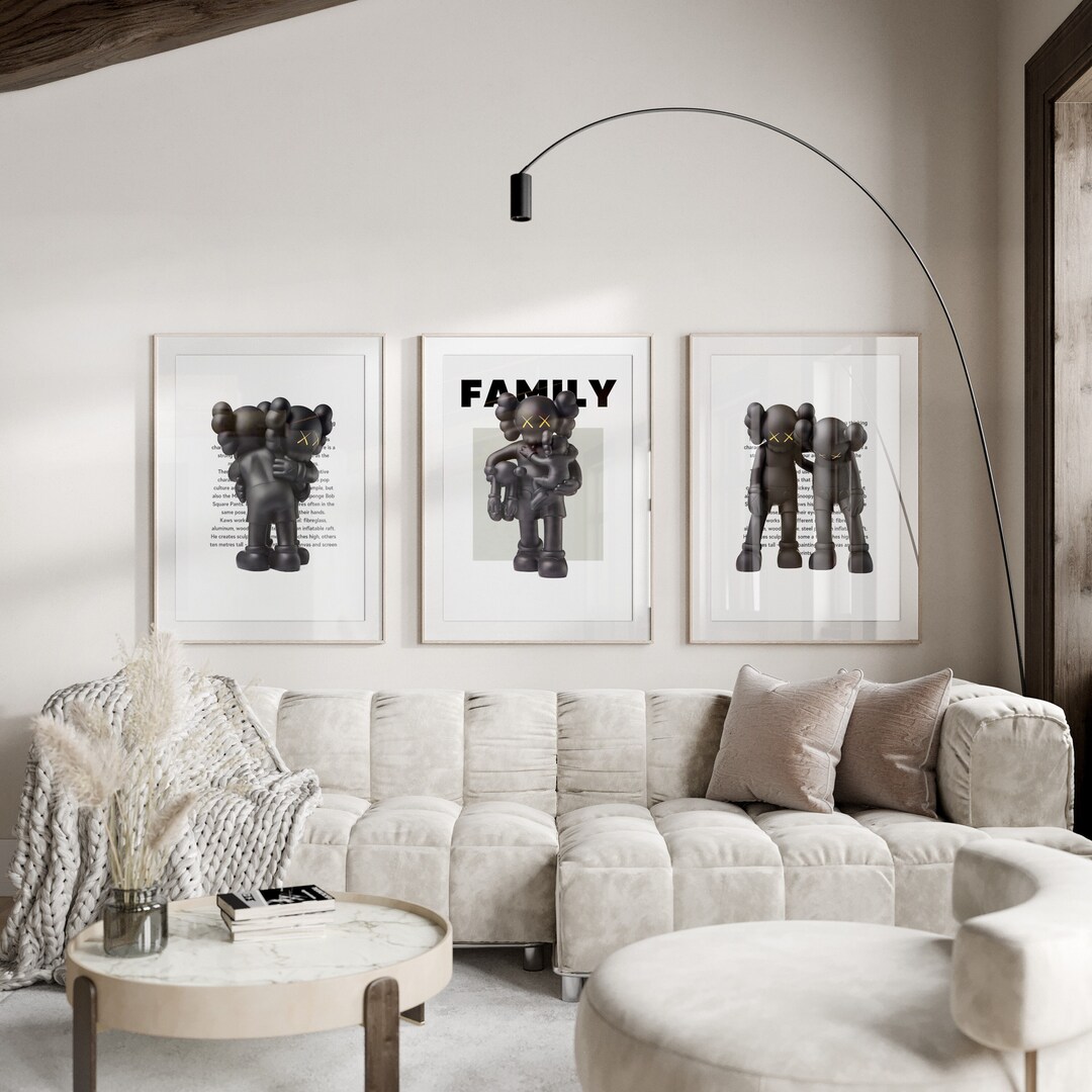 Hypebeast Toys Poster Set of 3, Hypebeast Figure Printable Wall Art ...