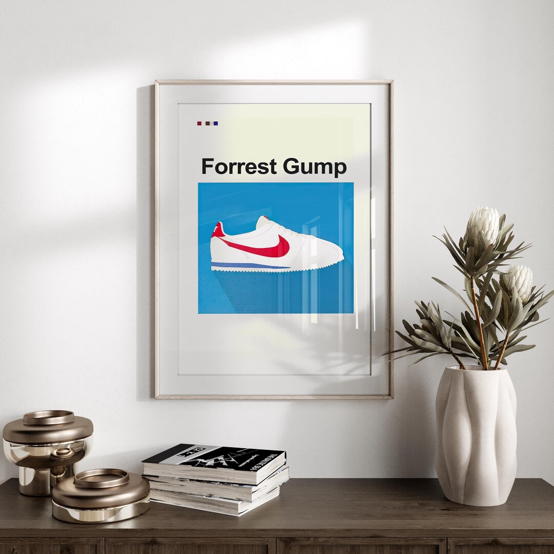 Retro Forrest Gump Movie Art Print Vintage Wall Decor Film Gift - Etsy
