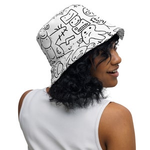 Reversible Bucket Hat ZEF - Etsy