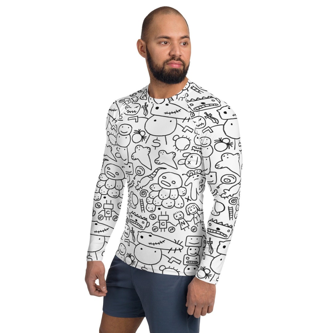 ZEF Style Men's Rash Guard - Etsy