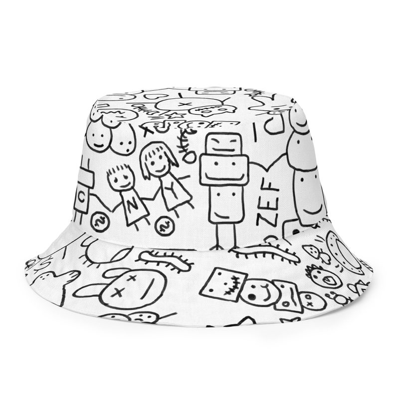 Reversible Bucket Hat ZEF - Etsy