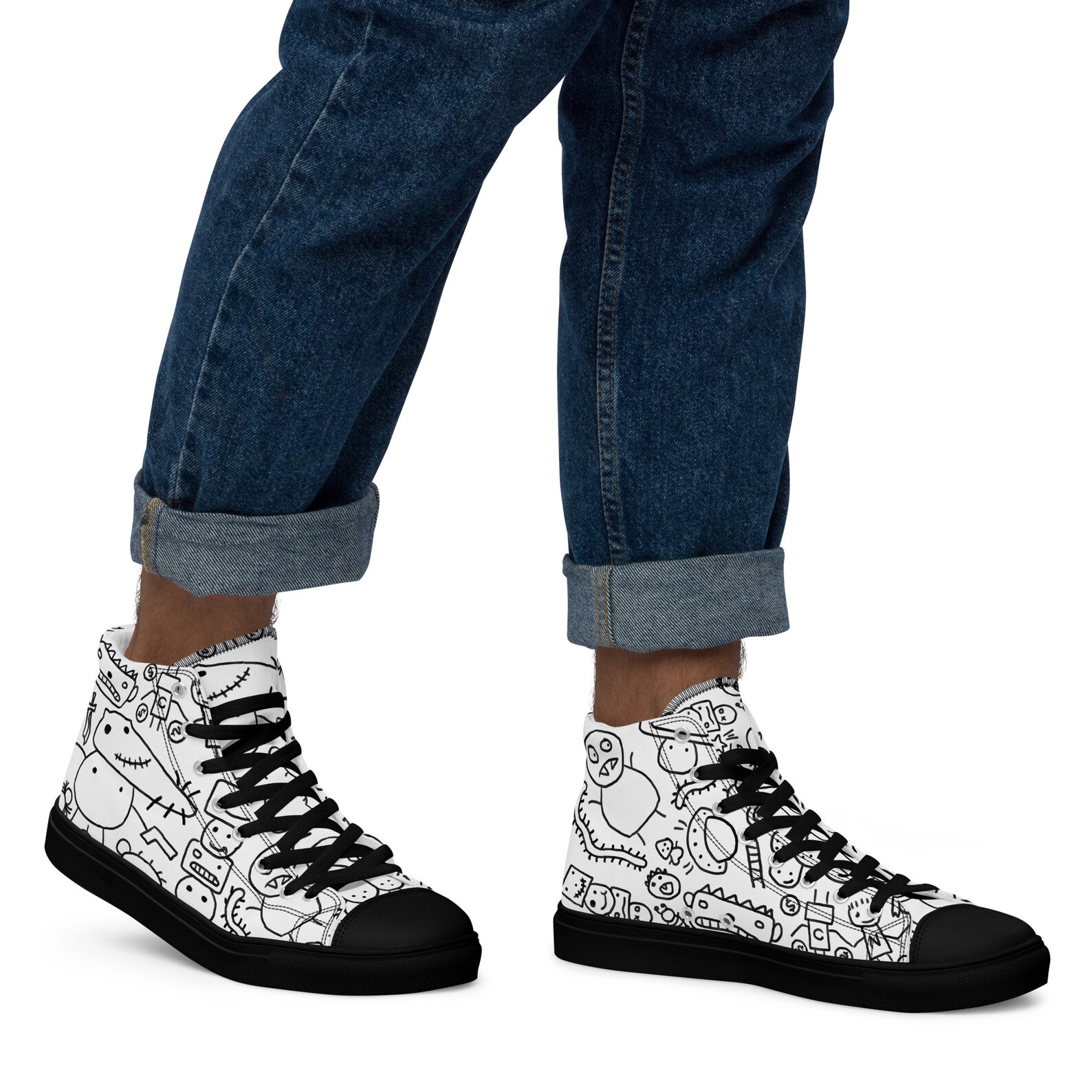 Men’s High Top ZEF Shoes - Etsy