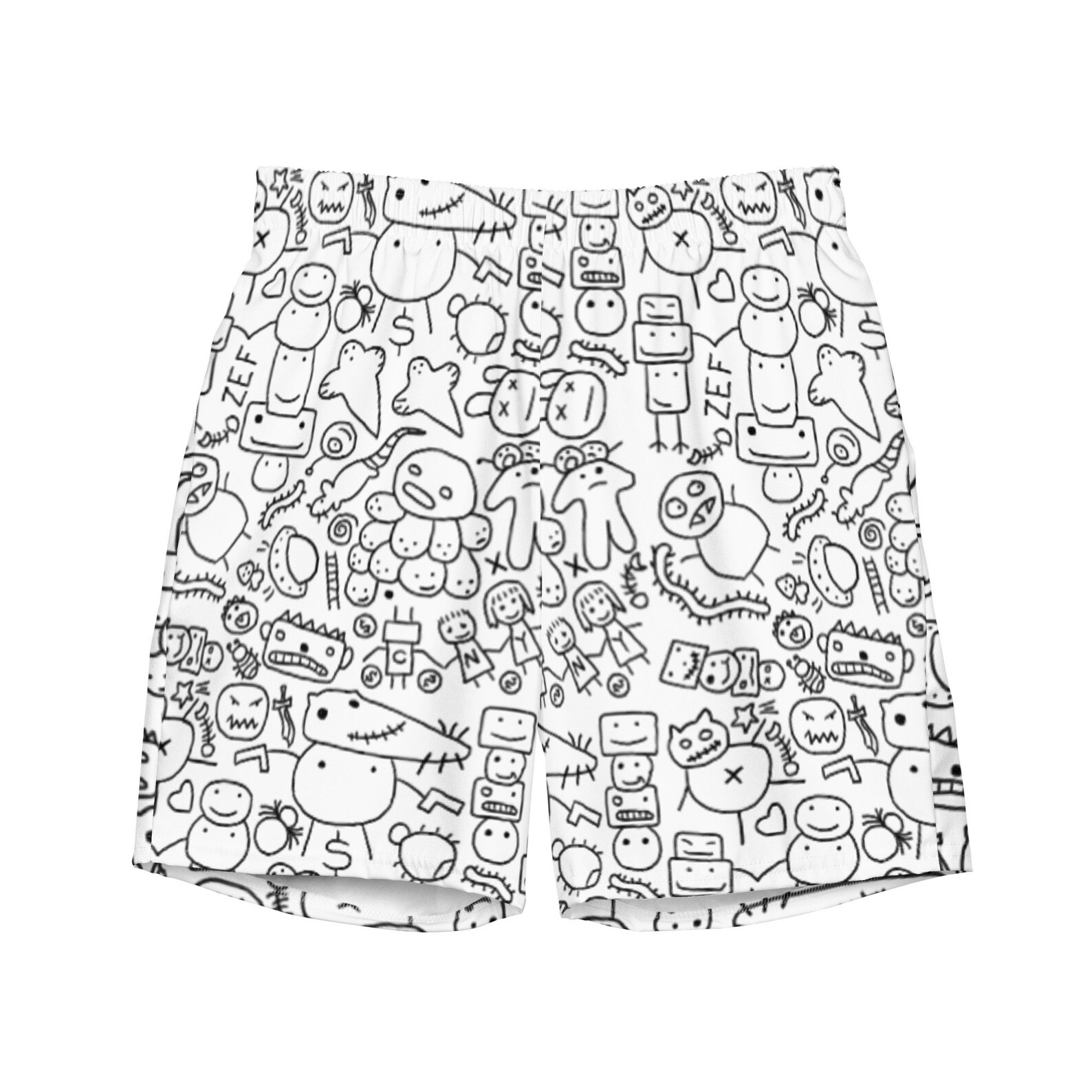 Men's ZEF Swim Trunks - Etsy