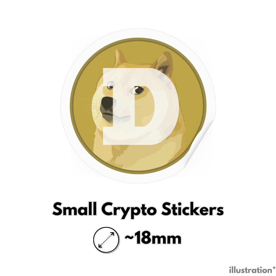 Doge Coin Stickers - Etsy