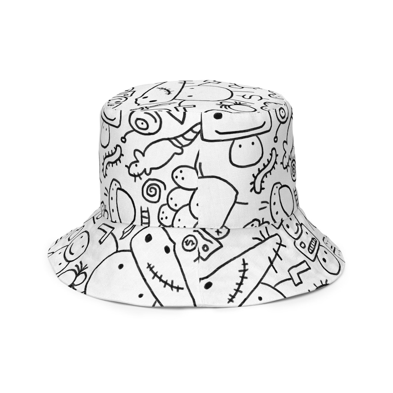 Reversible Bucket Hat ZEF - Etsy