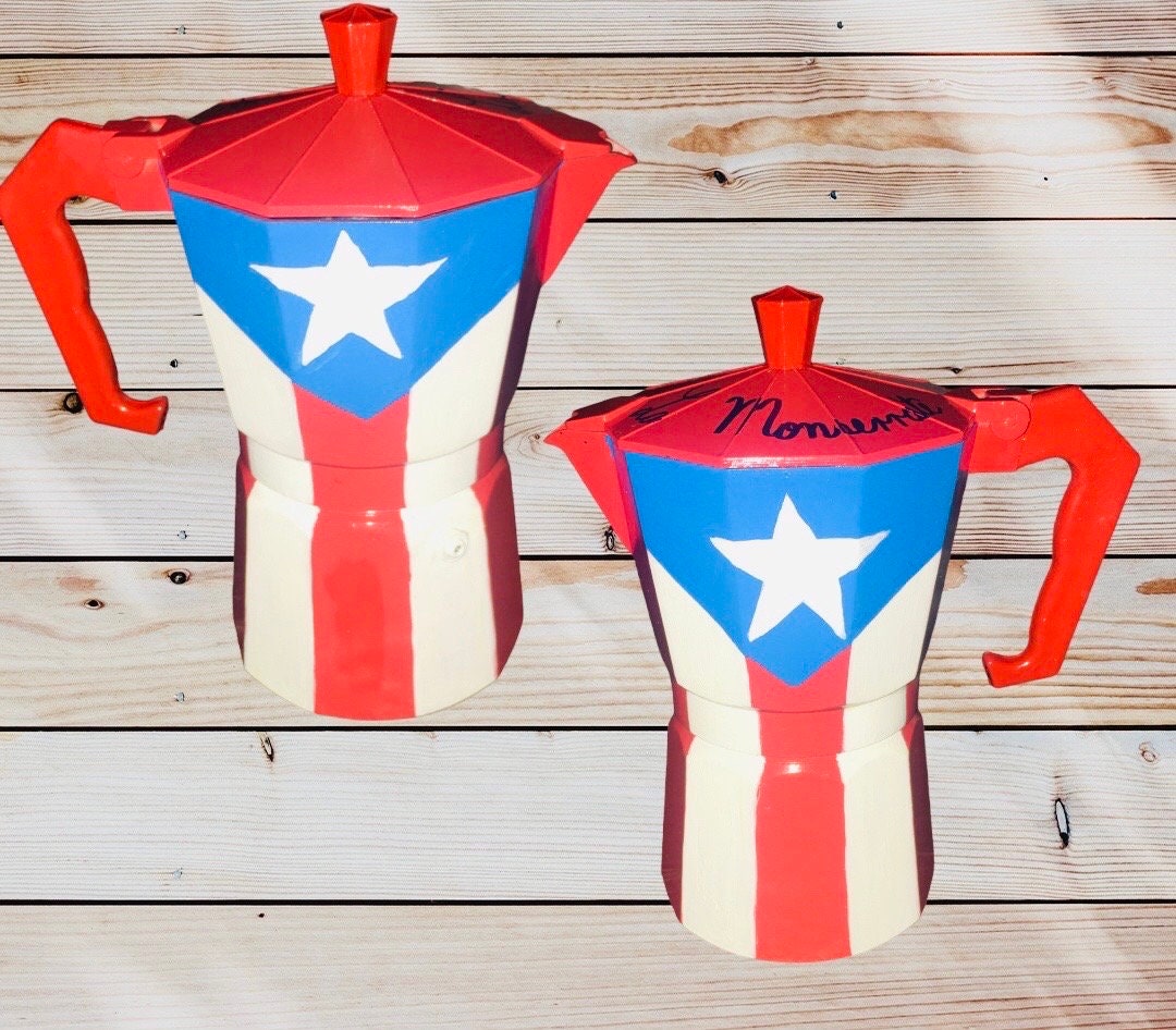 Hand Painted Limited Edition Espresso Coffee Maker - Etsy