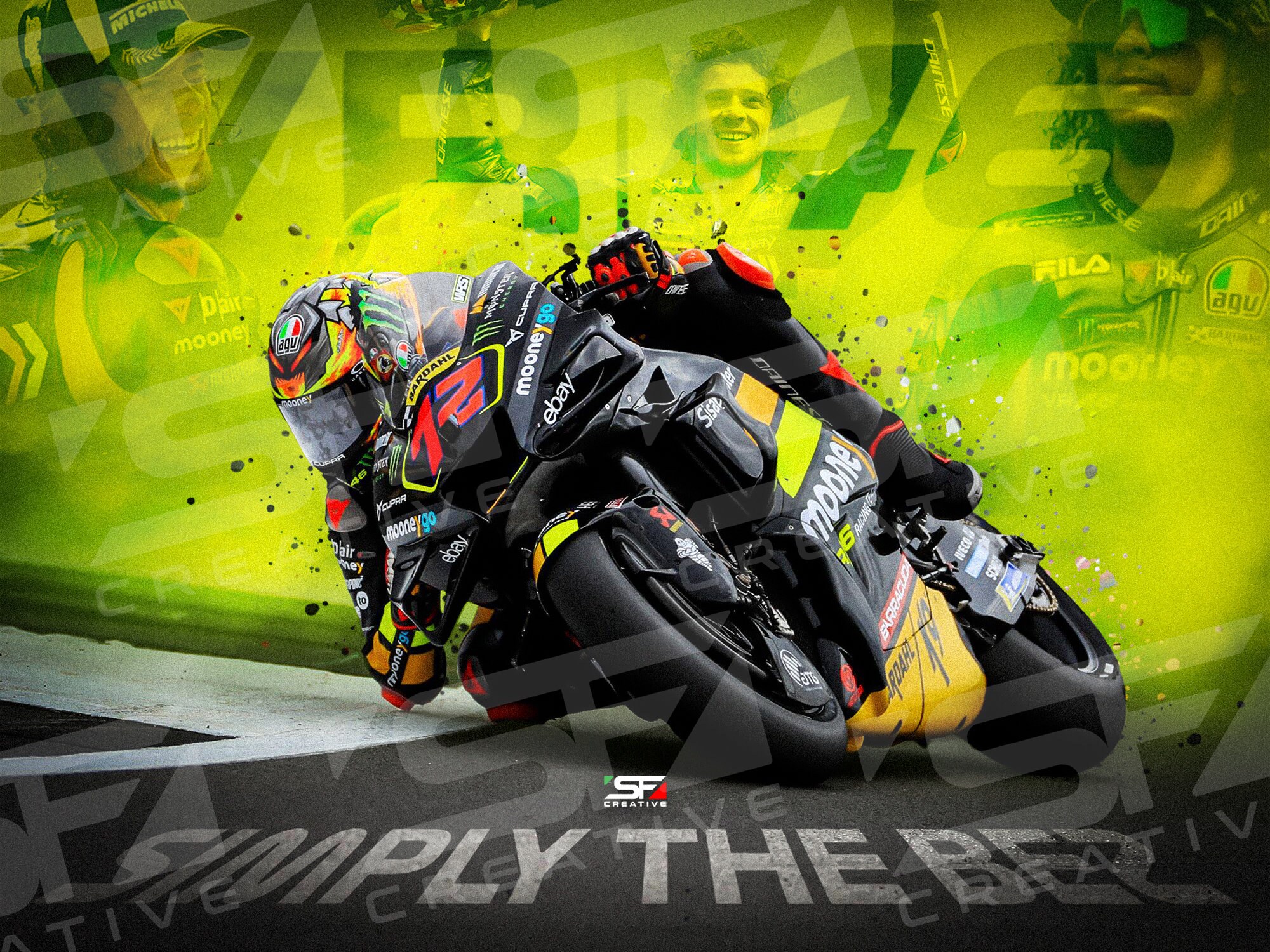 Marco Bezzecchi, 72, Simply the Bez, Ducati Mooney VR46, Jpg & Pdf ...