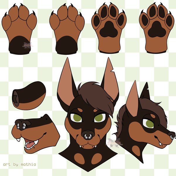 Ref Sheet Commission - Etsy