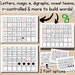 4 Sound Boxes (elkonin) W/ Printable Letters: Multi-sensory ...