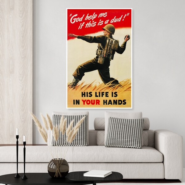 Vintage Help Poster - Etsy