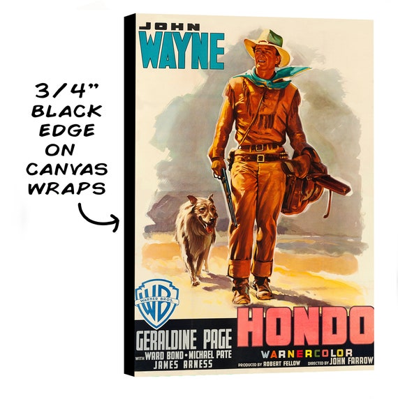 John Wayne Hondo Poster