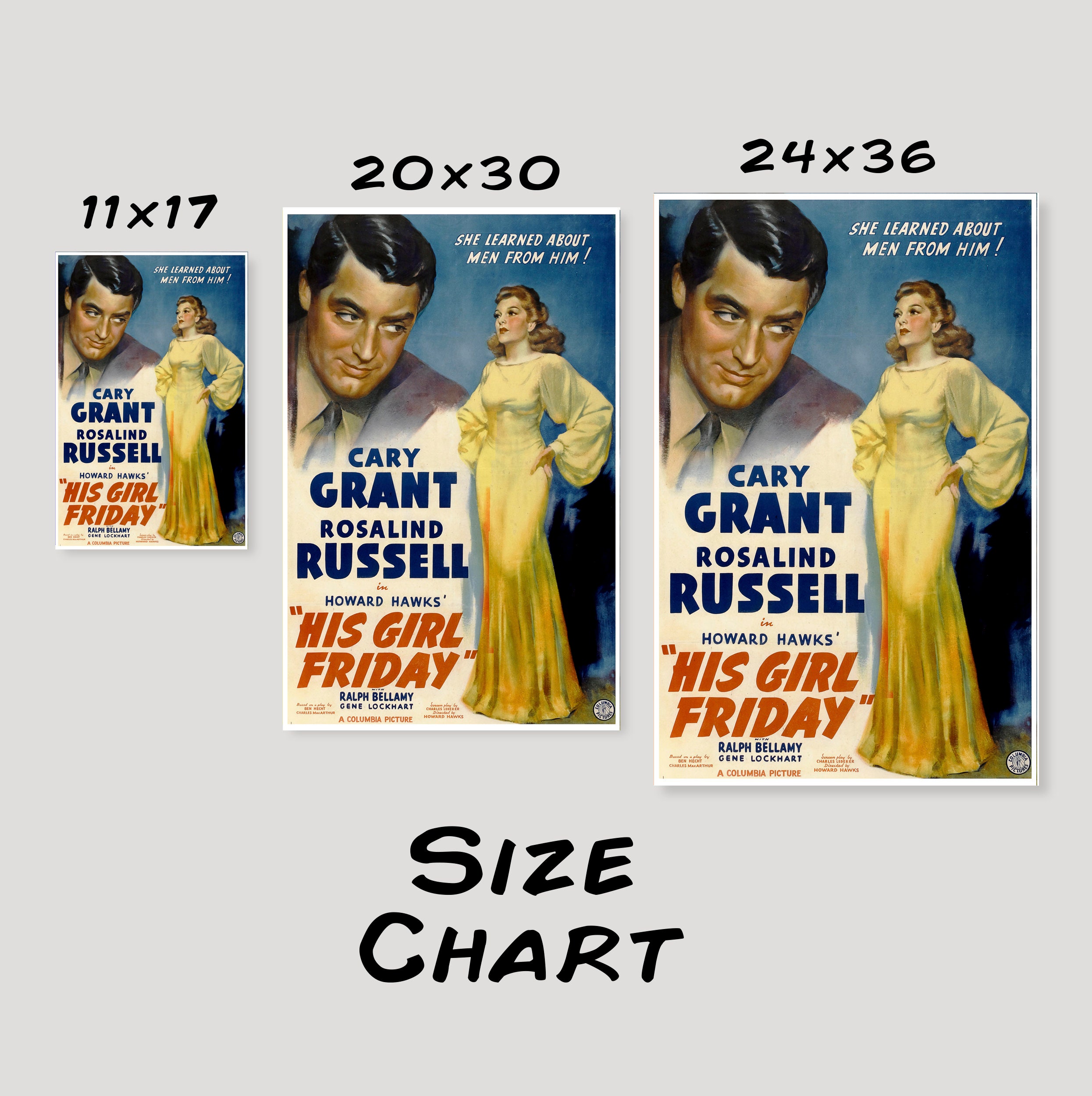 His Girl Friday Poster