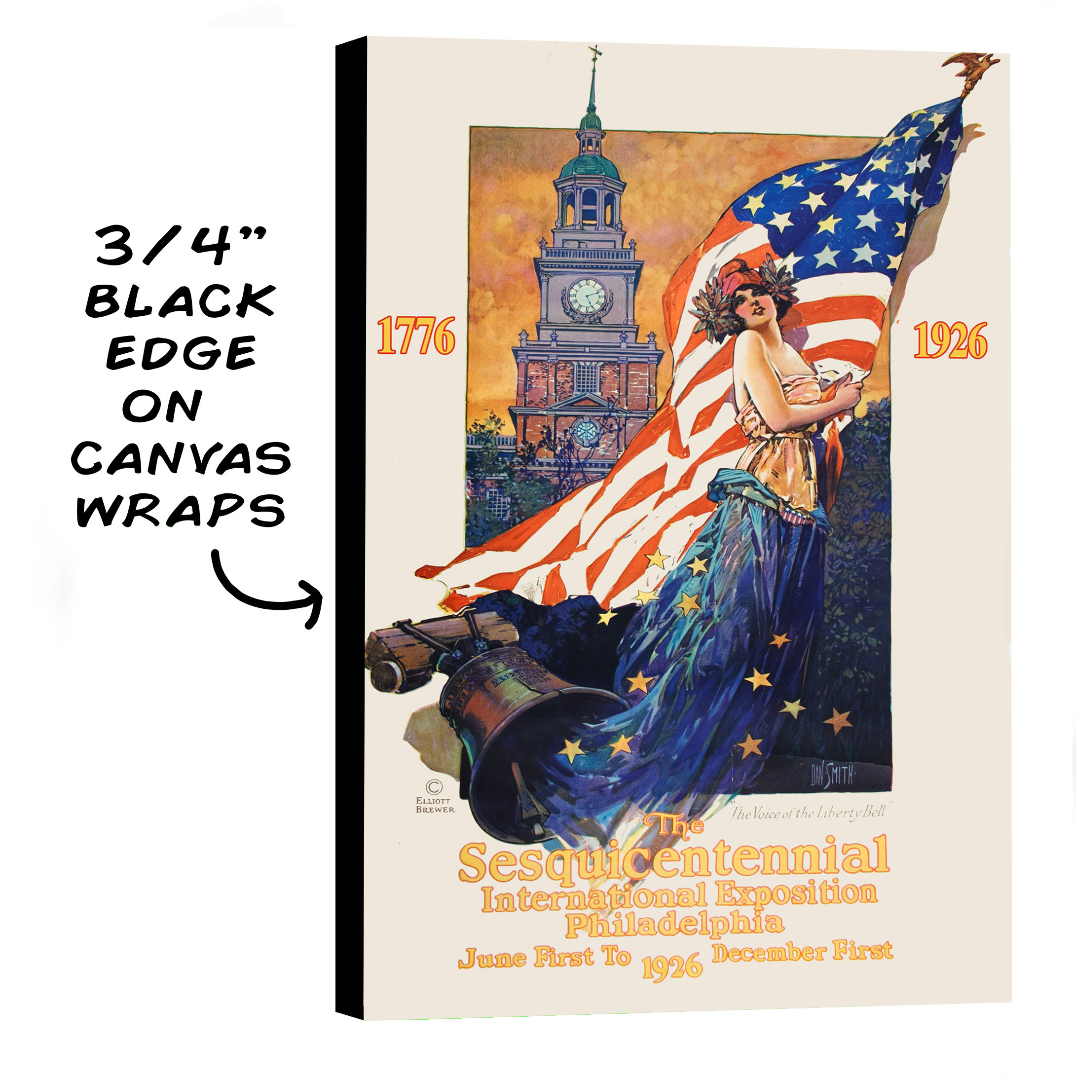 Vintage Philadelphia Pennsylvania Poster, 1926 Sesquicentennial ...