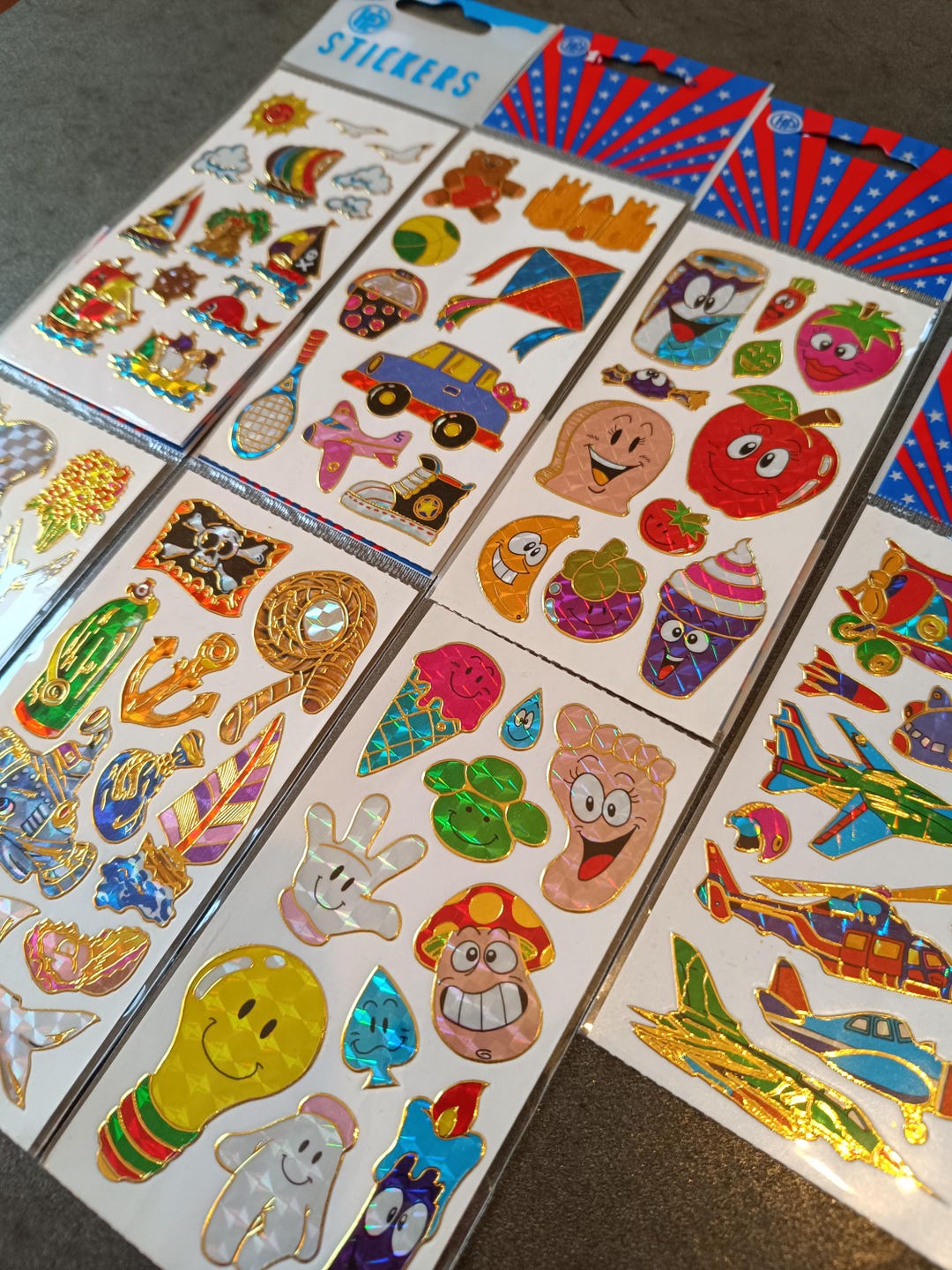 Vintage Stickers From the 90s - Unopened in Original Packaging ...