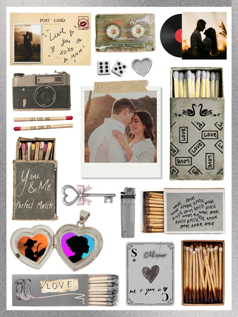 Match Box Template DIY Custom Matchbook Art Printable Download ...