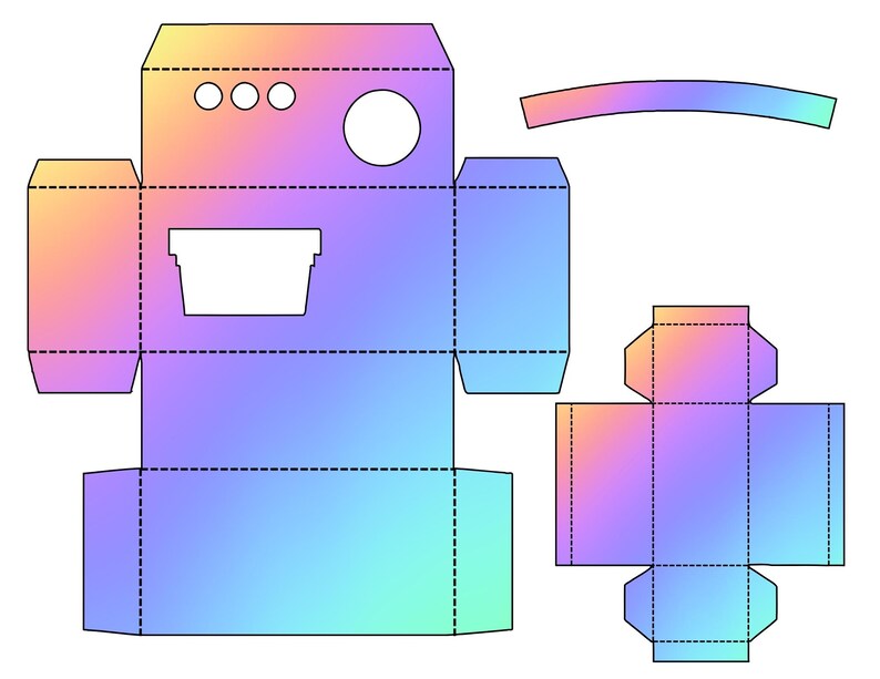 Play-doh Box Template Canva Activity Box Template Party Box Template ...