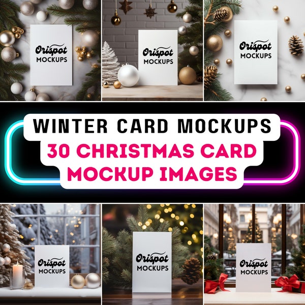 Winter Cards - Etsy