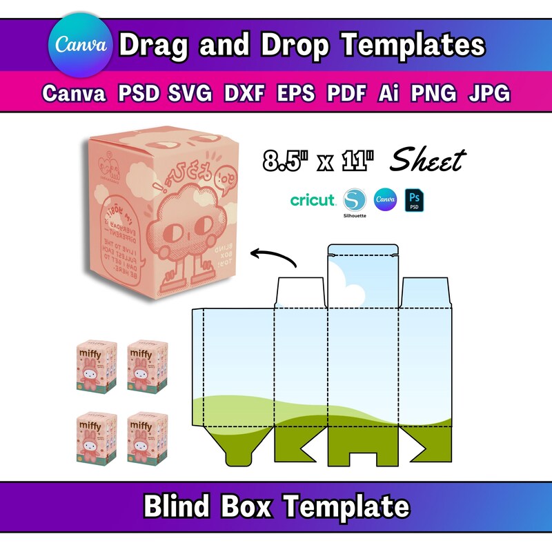 Blindbox Template - Etsy