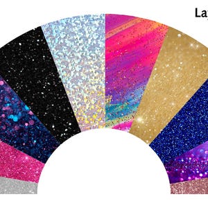 3 Sizes Clack Fan Template Canva Editable Clack Fan Templates Drag ...