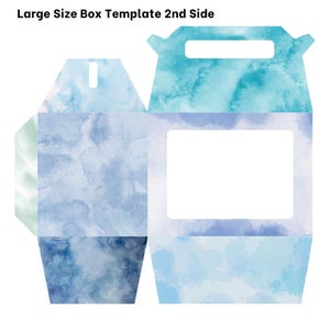 3 Size Gable Box Template Canva Gable Box Template Gable Box SVG Custom Printable Gable Box Gift ...