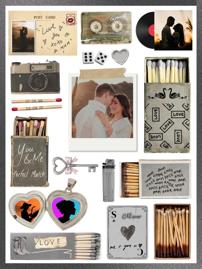 Match Box Template DIY Custom Matchbook Art Printable Download ...