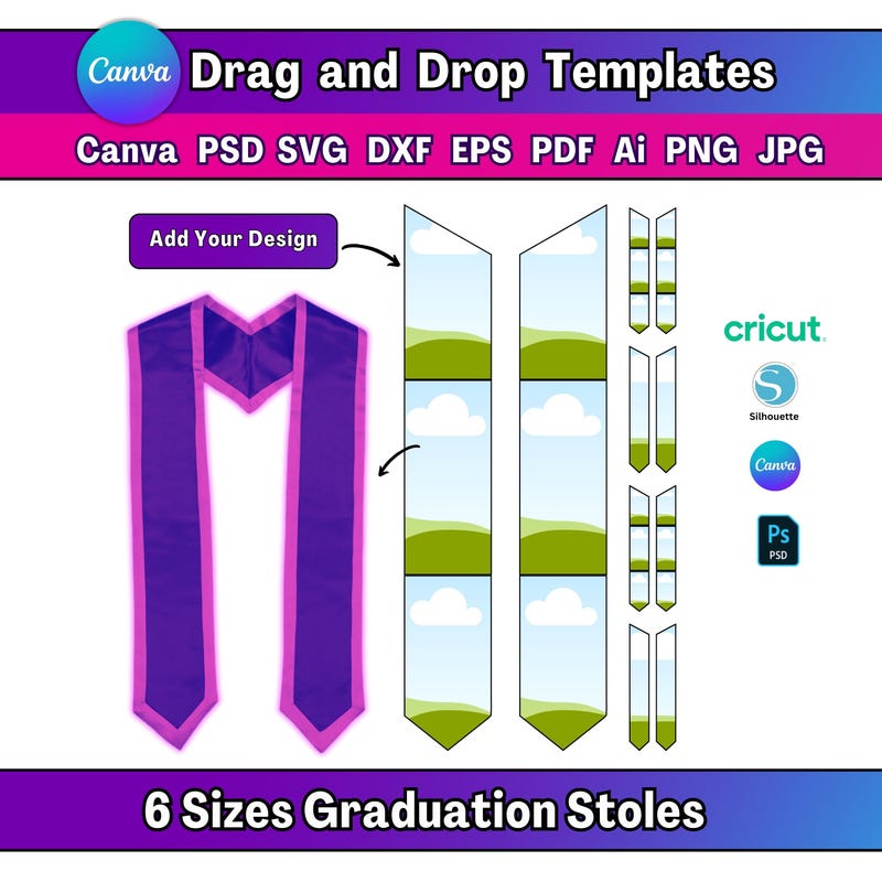 Pdf Graduation Sash - Etsy