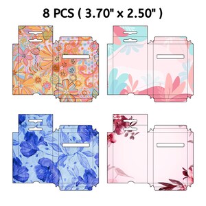 7 Size Wax Crayon Box Template Canva Crayon Box Template Wax Box ...