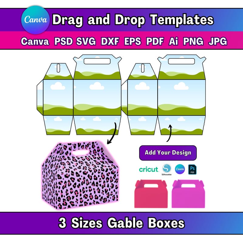 Custom Birthday Gable Box - Etsy