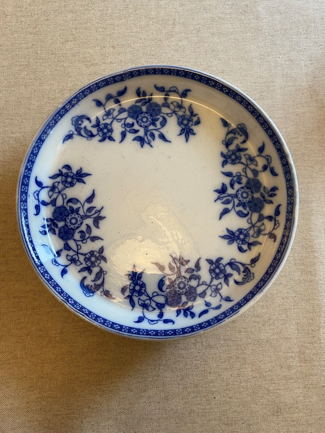 Vintage Wedgwood 'indiana' Blue and White Serving Plate, Cake Plate ...