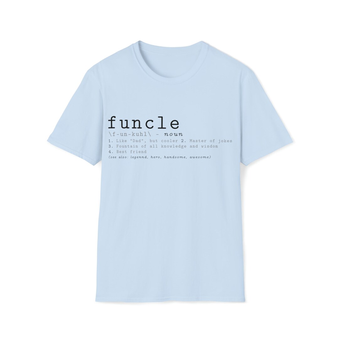 FUNCLE Funny Dictionary Definition. for the Best Uncle in - Etsy UK
