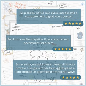 Diario Di Viaggio Di Coppia Da Compilare. PDF E Digitale. Travel ...