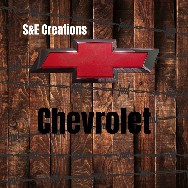 Chevrolet Font - Etsy