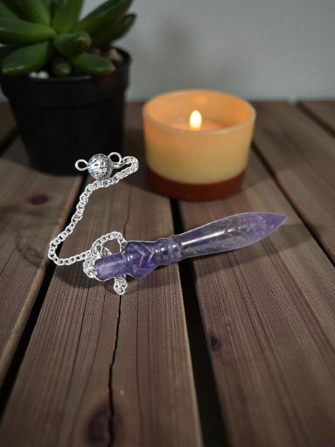 Engraved Thoth Pendulum • Lightweight & Precise • Dowsing • Divination ...