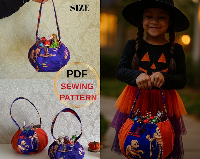 Pumpkin Bags PDF Sewing Pattern - Etsy Canada