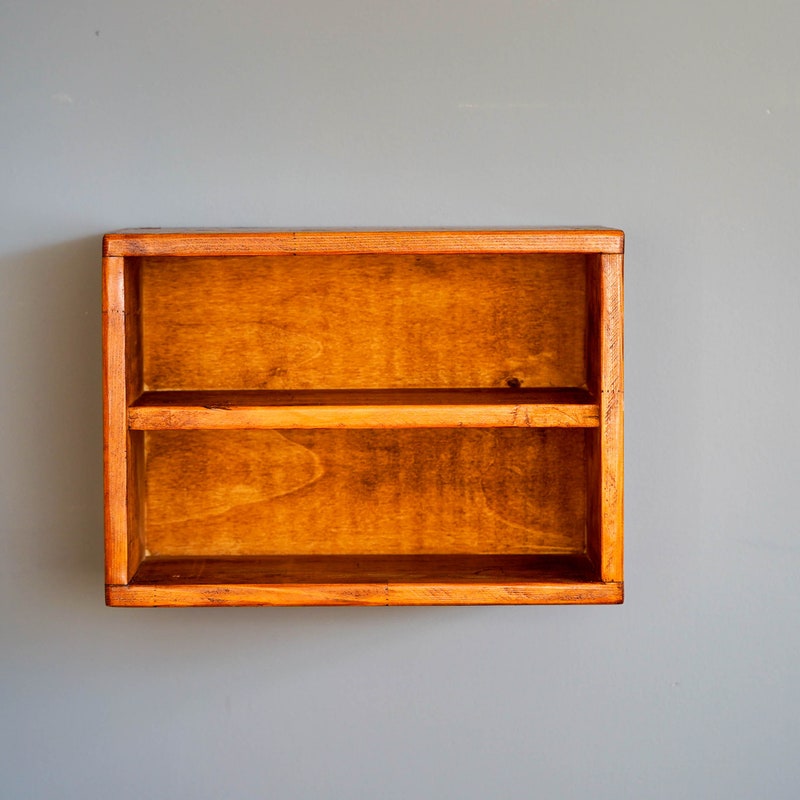 Wall Mount Bookcase - Etsy