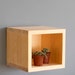 Set of 3 Square Wall Shelves With Only One Drawer, Chance to Hang as ...