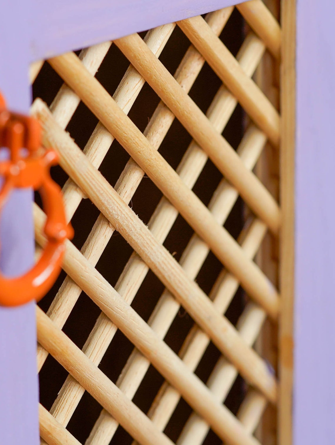 Colorful Nightstand by Solid Pine Wood, Bohemian Style Commode, With ...